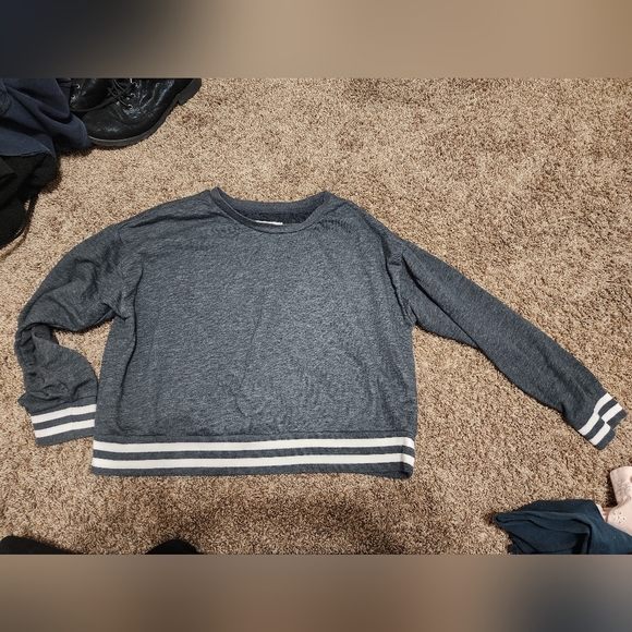 Mossimo Supply Co. | Sweaters | Mossimo Supply Co Charcoal Long Sleeve ...